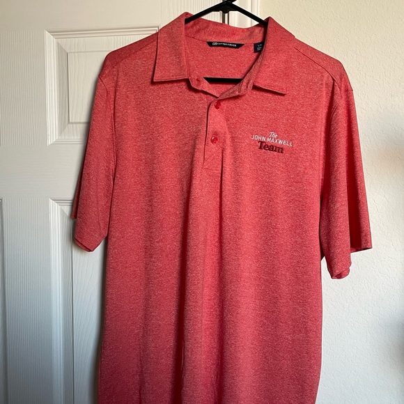 Cutter & Buck | Shirts | John Maxwell Team Golf Polo Large | Poshmark